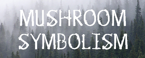 Silver Mushroom Pendant - Choose custom Rune - The Wicked Griffin