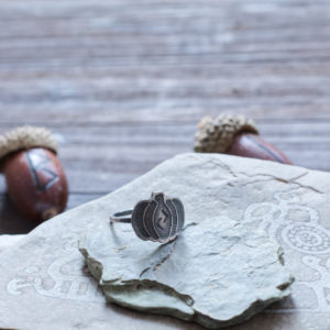 Pumpkin Ring - Custom Rune - The Wicked Griffin
