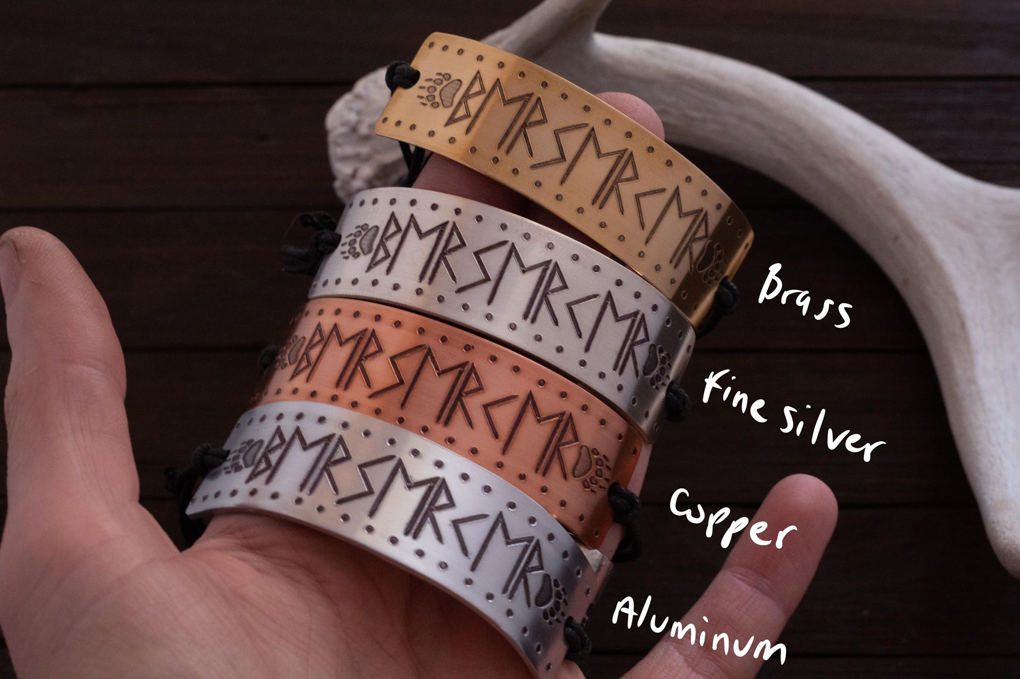 Berserker Rune Bracelet - The Wicked Griffin