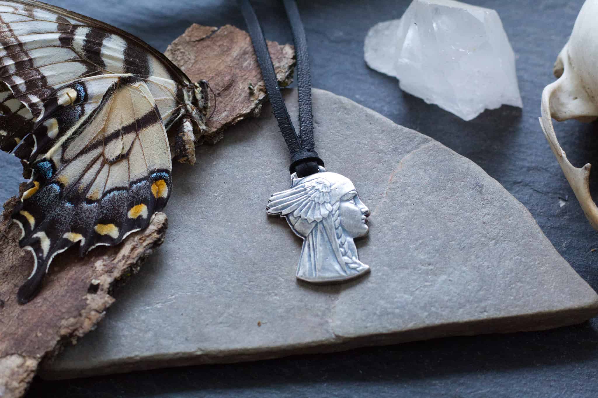 Silver Valkyrie Pendant - The Wicked Griffin