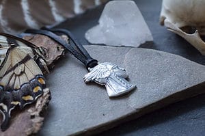 Silver Valkyrie Pendant - The Wicked Griffin