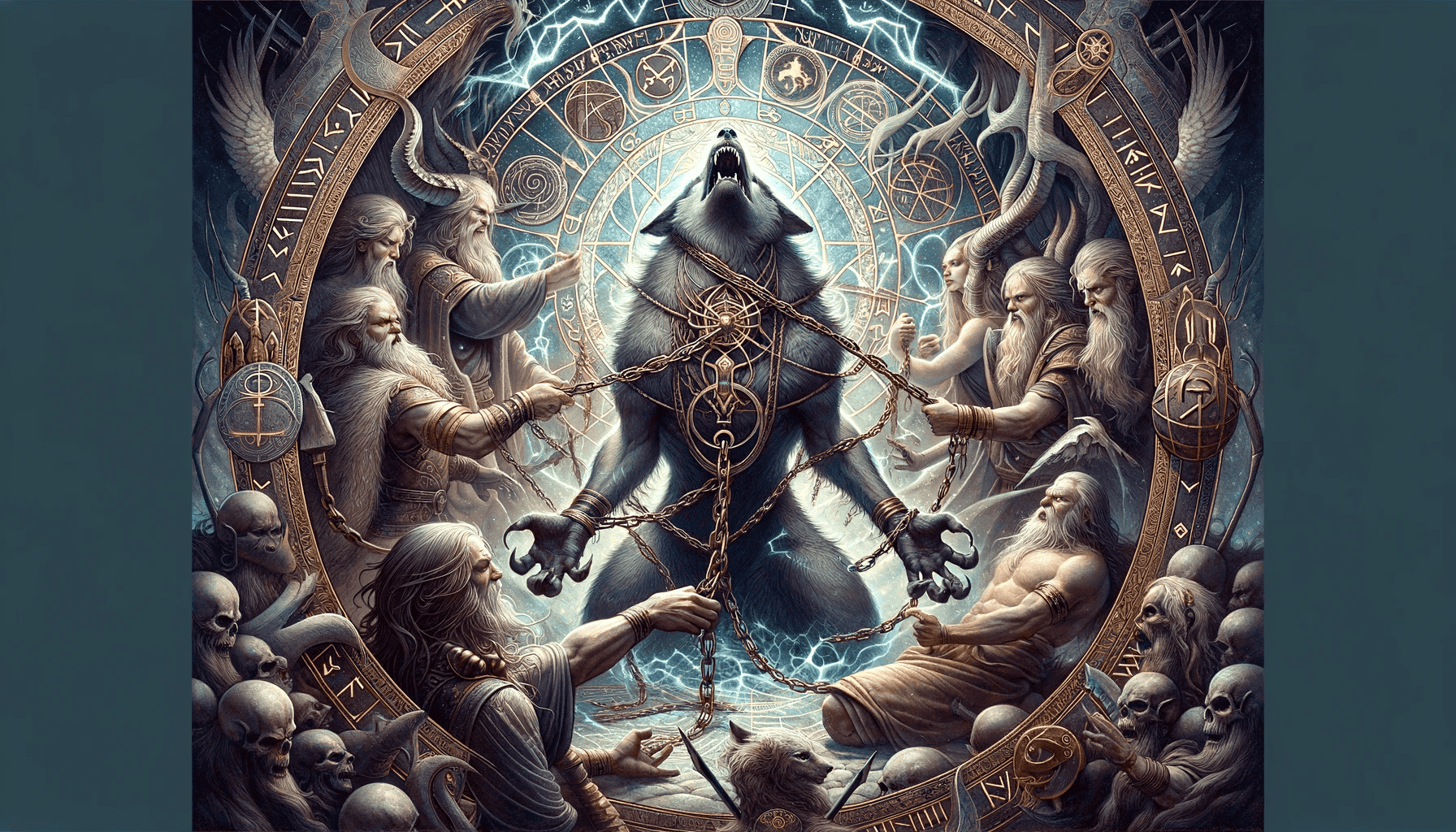 The Wolf Fenrir in Norse Mythology: What is the Meaning? - The Wicked ...