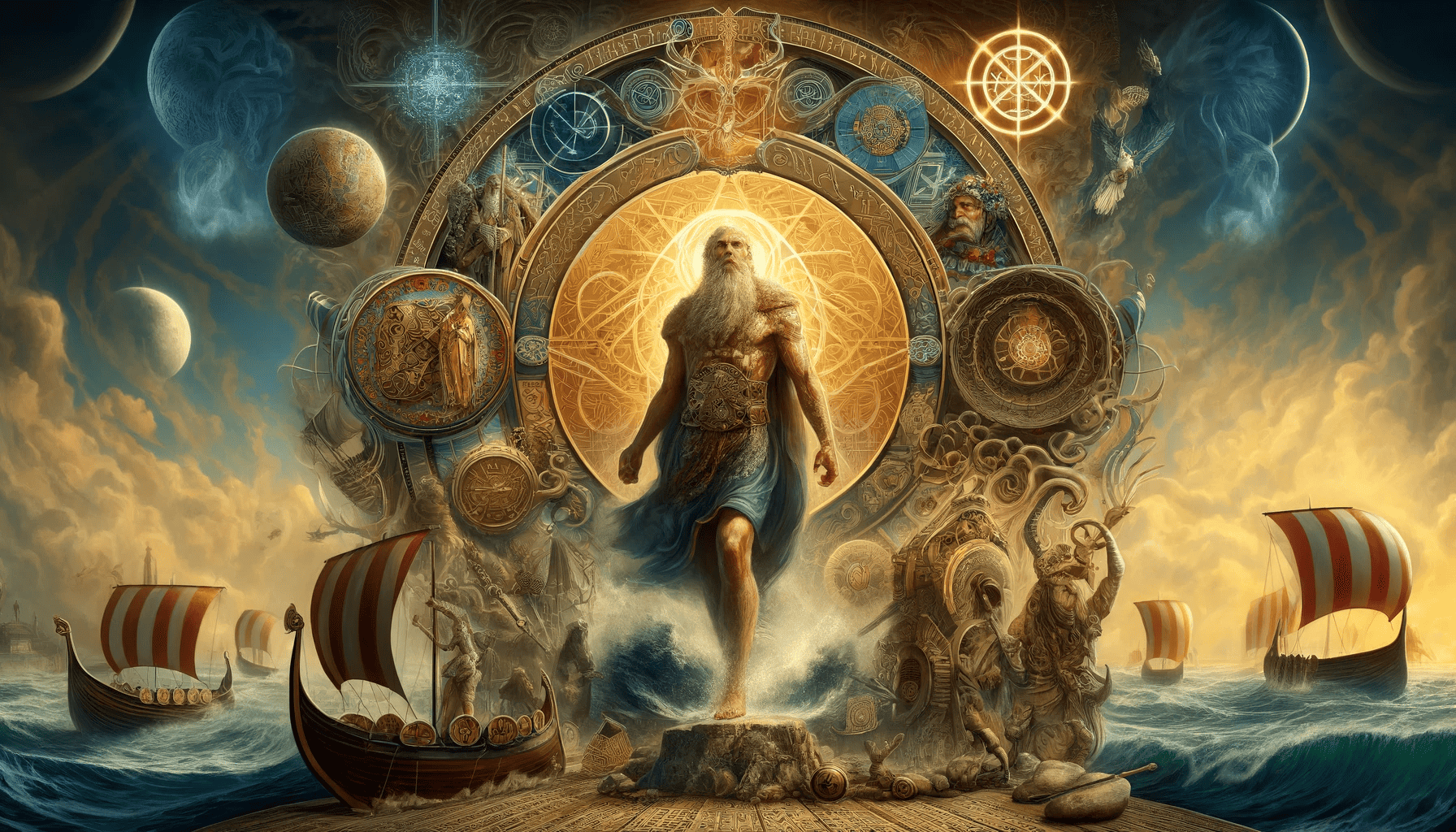 Wind and Sea: Njord's Role in Norse Mythology - The Wicked Griffin