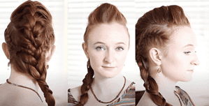 Easy Female Braided Viking Warrior Hairstyles Ideas - The Wicked Griffin