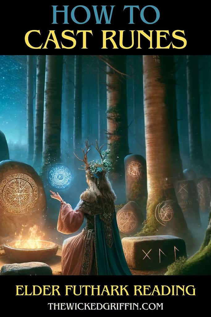 Casting Runes How to Guide: Elder Futhark Rune Reading - The Wicked Griffin