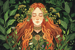 Meet Eir: The Healing Goddess in Norse Mythology - The Wicked Griffin