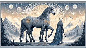 All About Sleipnir: The 8 Legged Horse of Odin - The Wicked Griffin