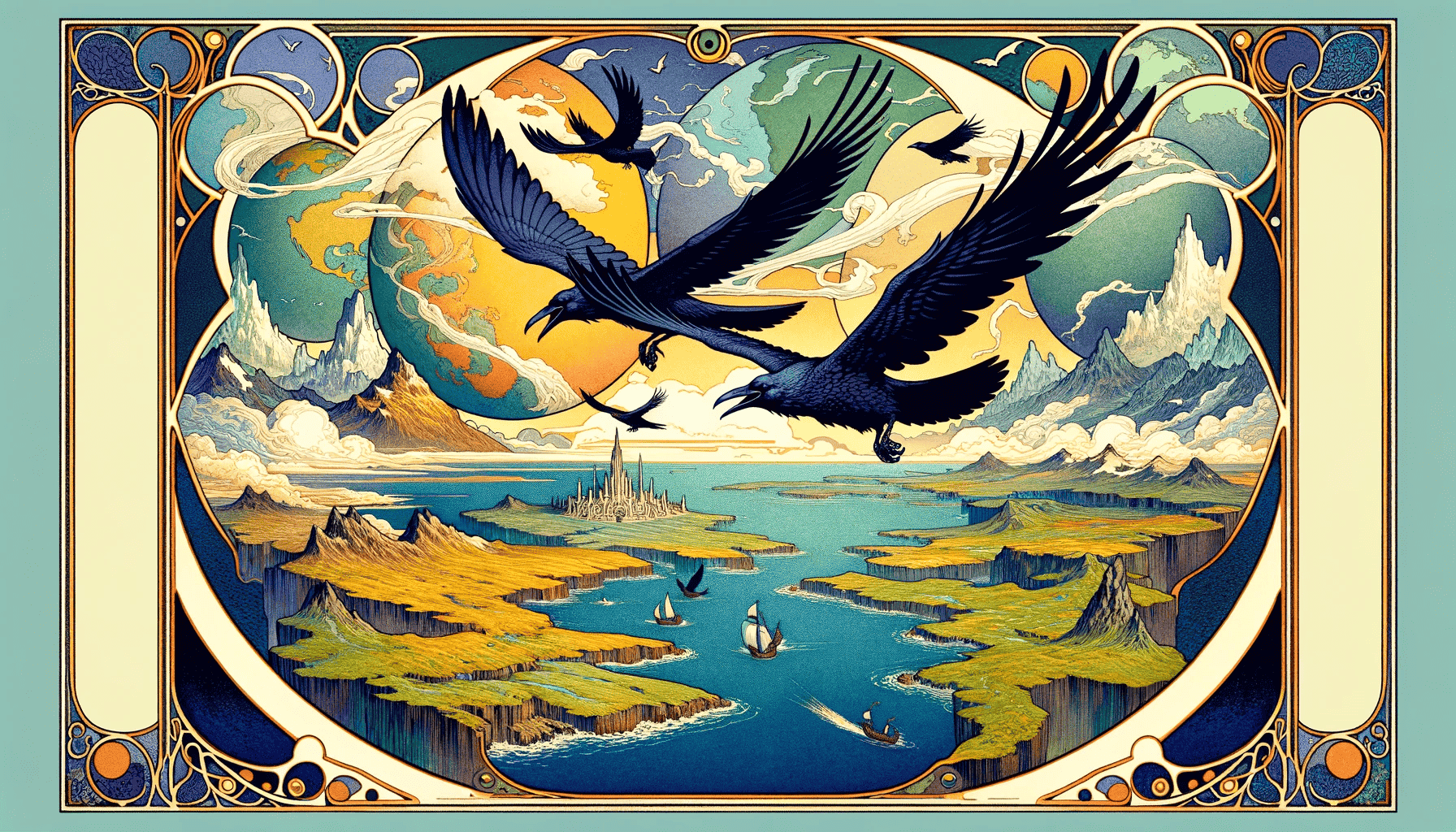 Deep Dive into Odin's Ravens: Huginn and Muninn - The Wicked Griffin