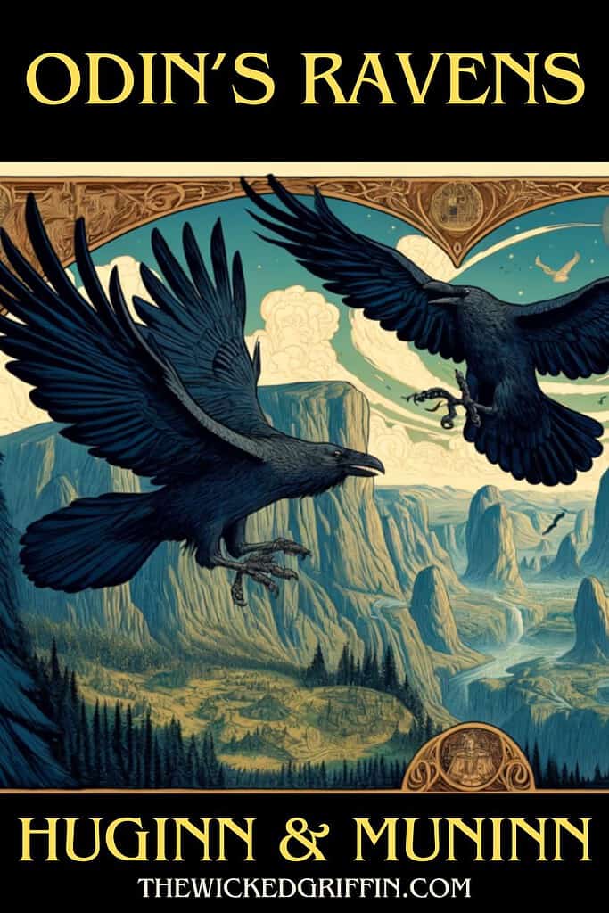 Deep Dive into Odin's Ravens: Huginn and Muninn - The Wicked Griffin