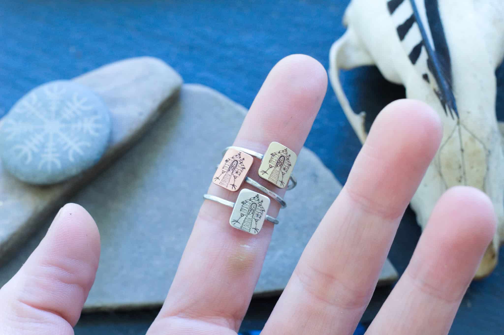 Baba Yagas House on Chicken Legs Ring - The Wicked Griffin