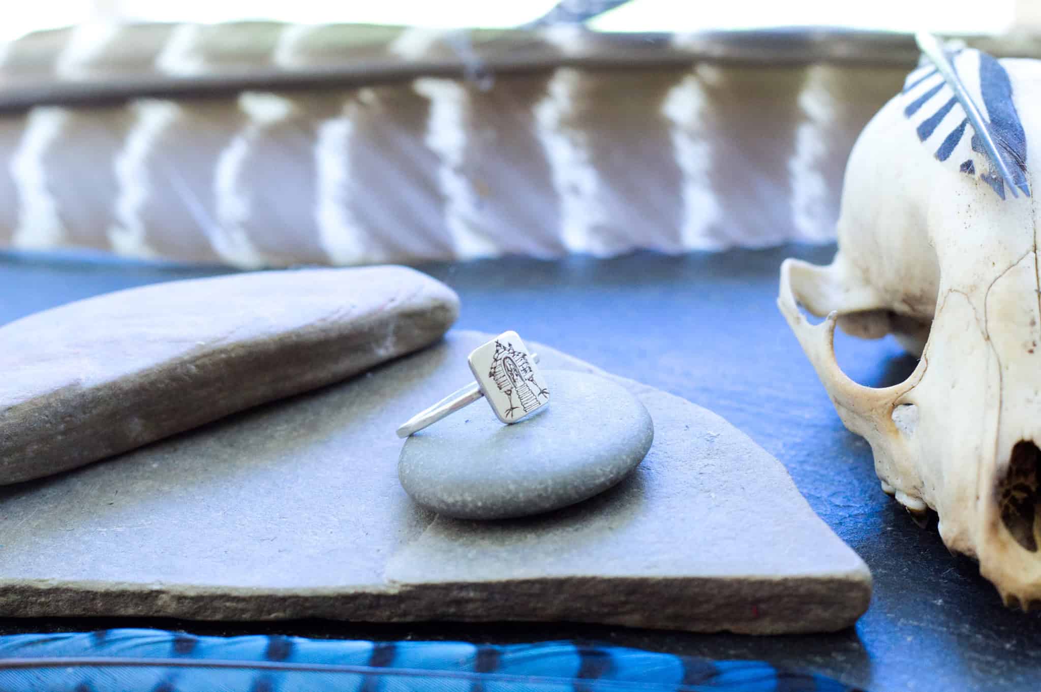 Baba Yagas House on Chicken Legs Ring - The Wicked Griffin