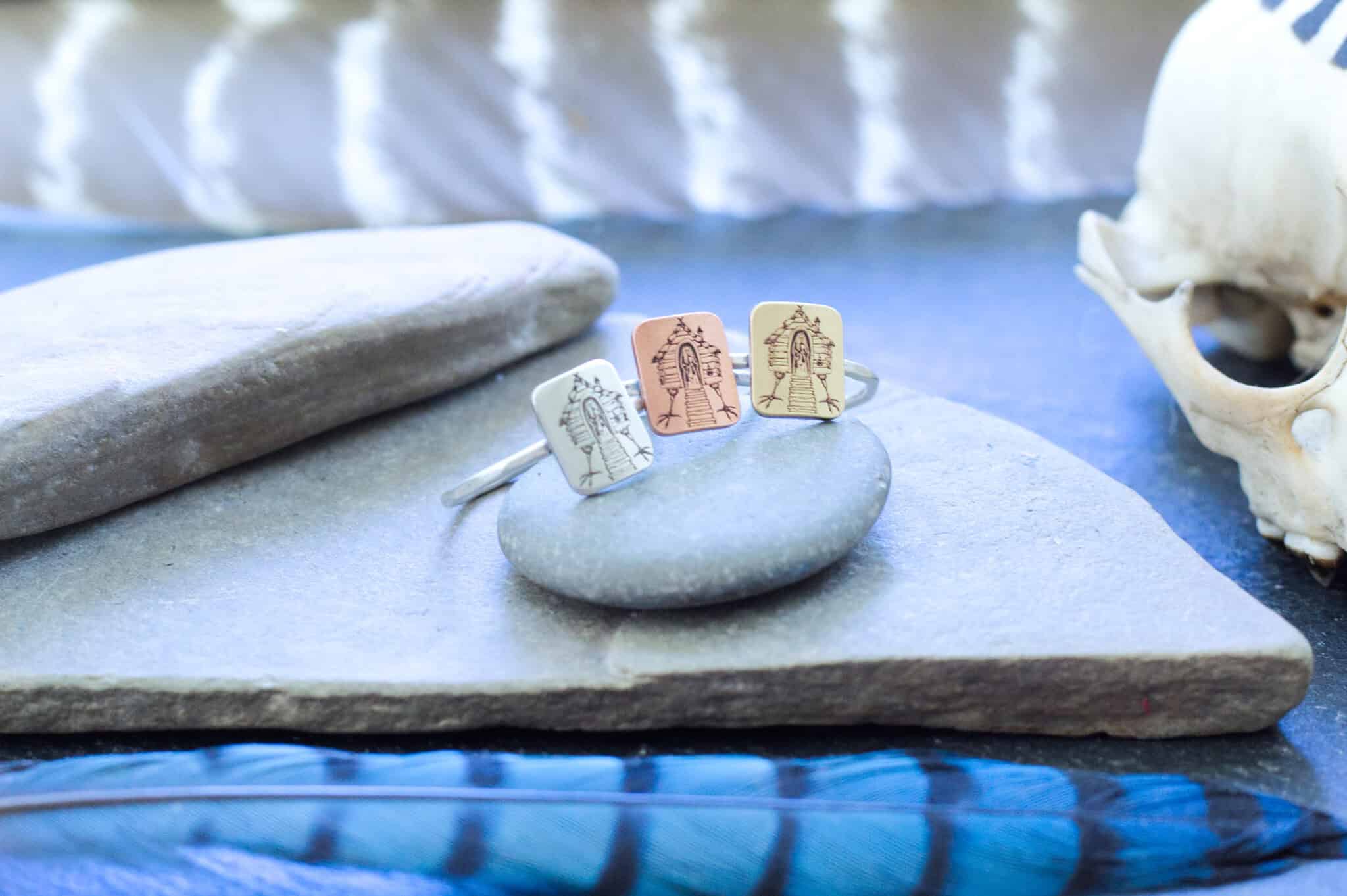 Baba Yagas House on Chicken Legs Ring - The Wicked Griffin