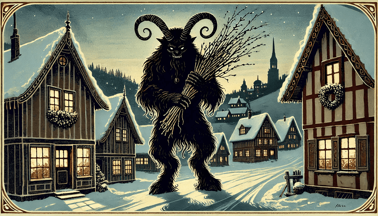 Krampus and Krampusnacht: Exploring the Pagan Origins - The Wicked Griffin