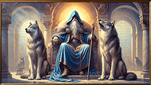 Geri and Freki: Odin's Wolves in Norse Mythology - The Wicked Griffin