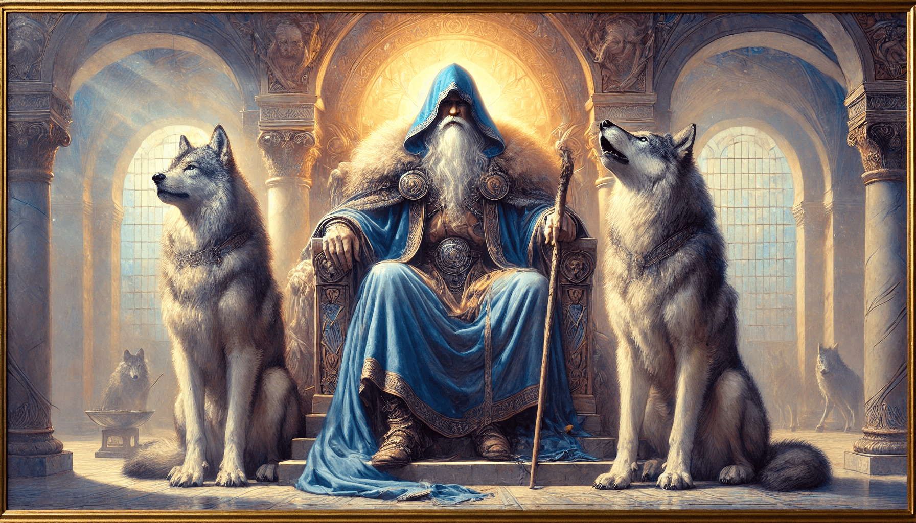 Geri and Freki: Odin's Wolves in Norse Mythology - The Wicked Griffin
