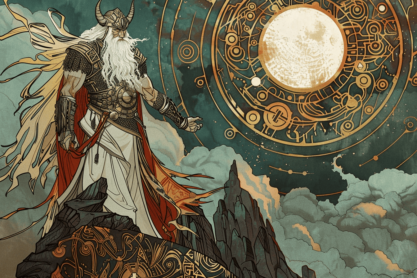 Odin and Thor: When Wisdom and Thunder Roar - The Wicked Griffin