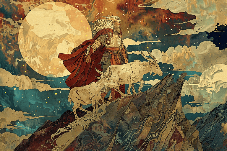 Odin and Thor: When Wisdom and Thunder Roar - The Wicked Griffin