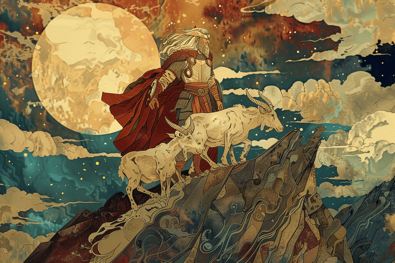 Odin and Thor: When Wisdom and Thunder Roar - The Wicked Griffin