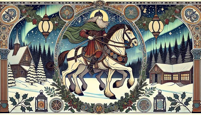 Is Odin the Real Santa Claus? The True Origins of Yule - The Wicked Griffin
