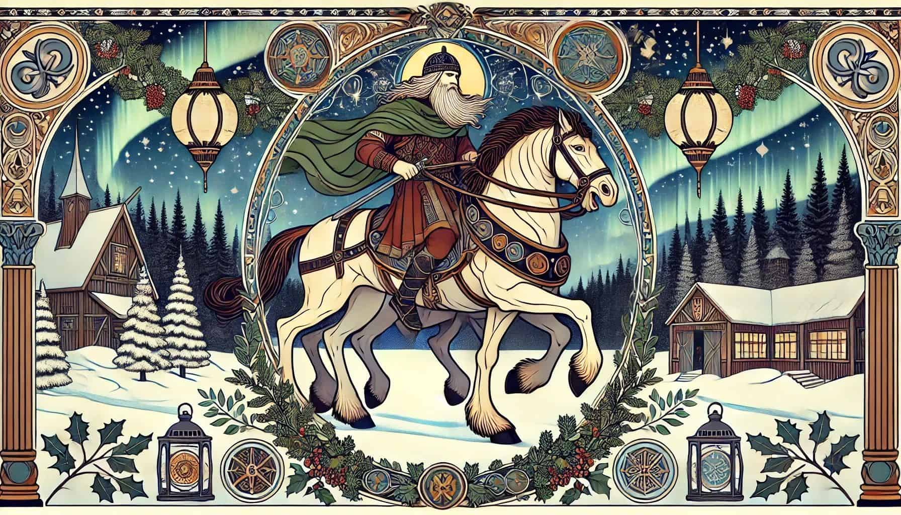 Is Odin the Real Santa Claus? The True Origins of Yule - The Wicked Griffin