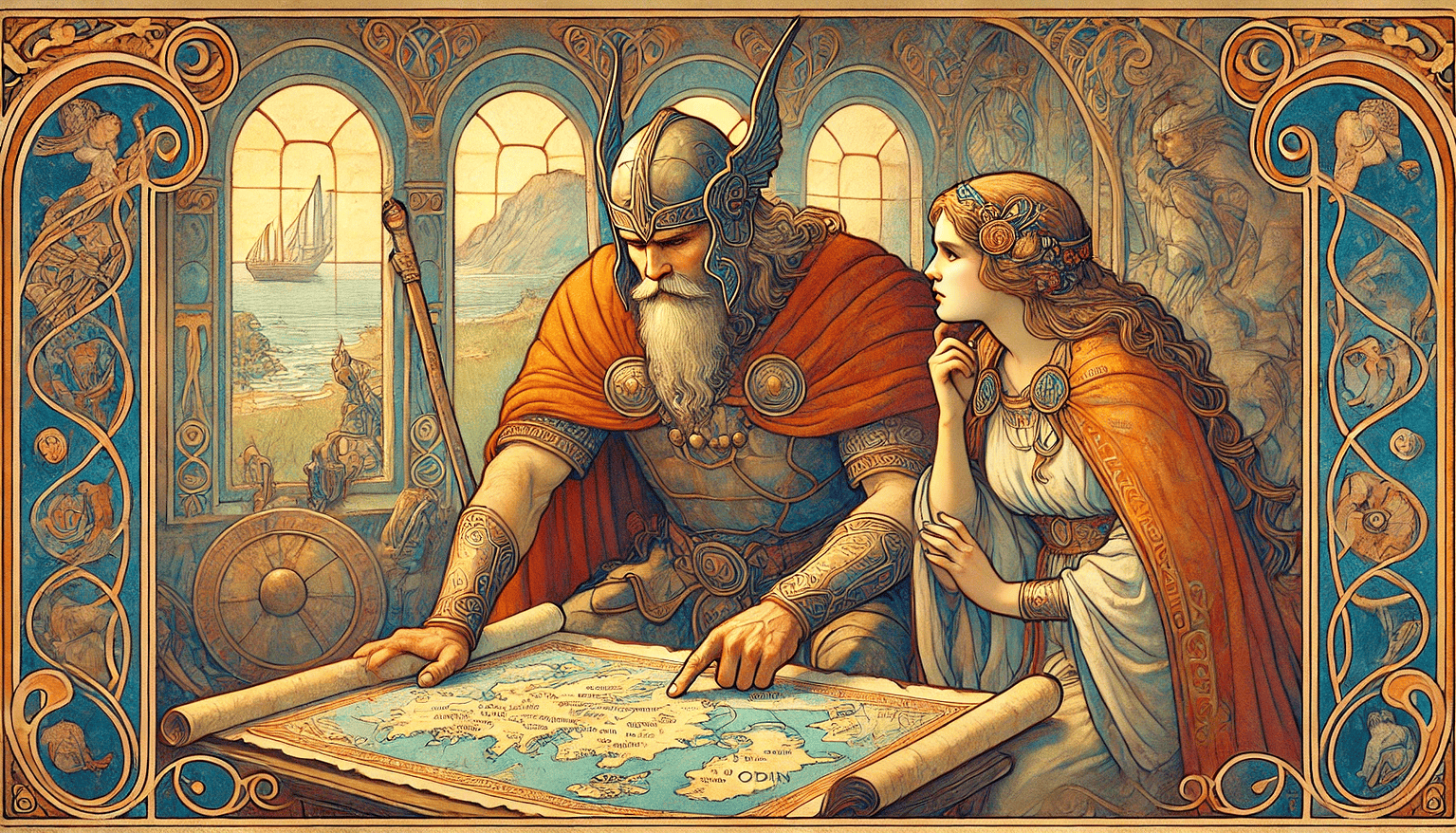 How Frigg and Odin's Love Story Shaped Norse Mythology - The Wicked Griffin