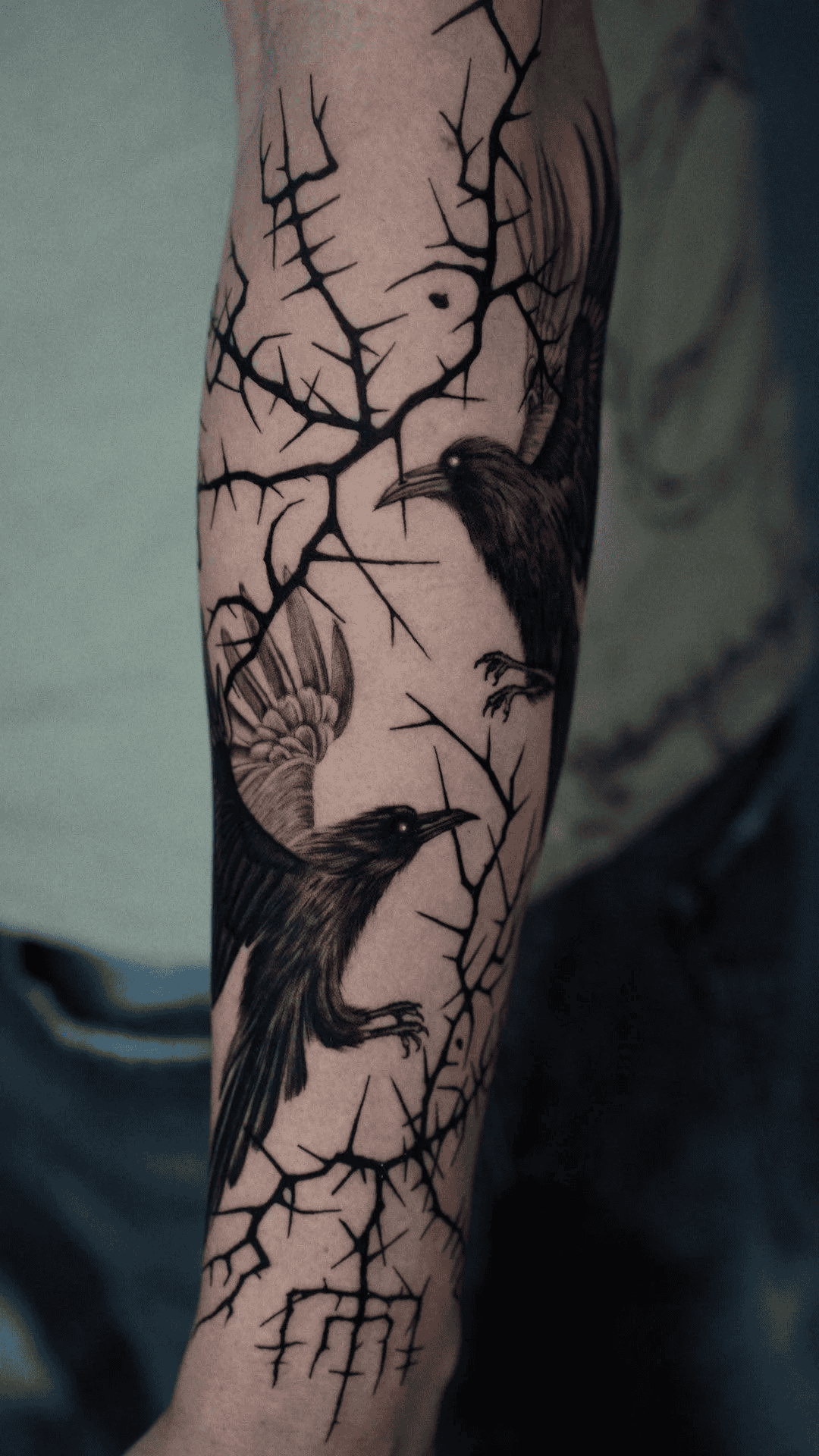 70 Inspiring Odin’s Ravens Tattoo Designs to Embrace Norse Paganism ...