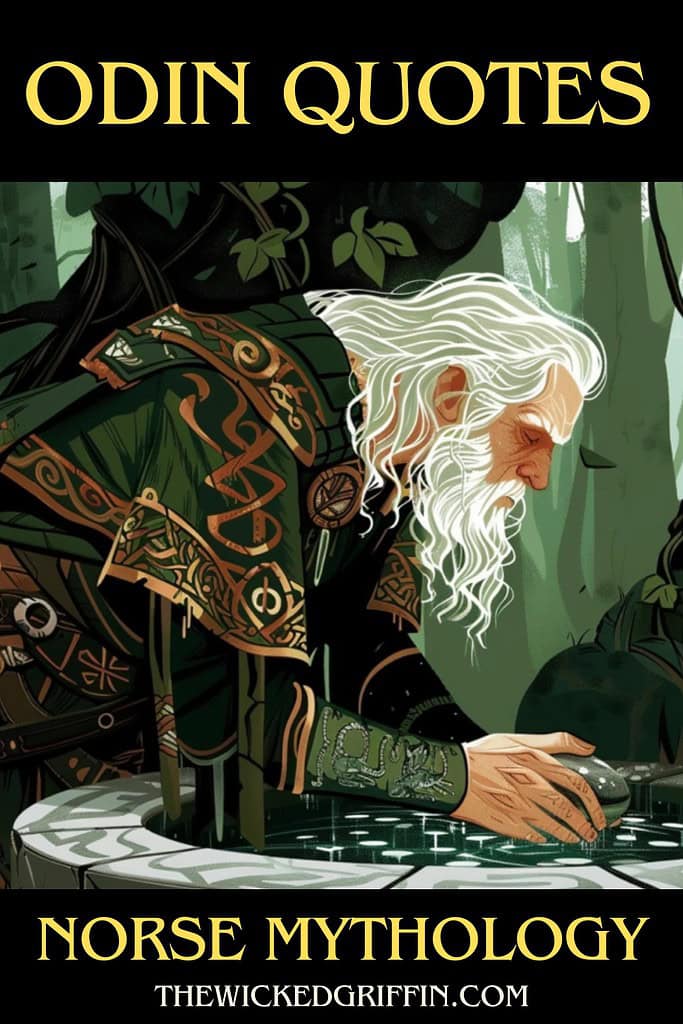 38 Odin Quotes: Timeless Wisdom from the Allfather - The Wicked Griffin
