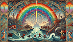 Bifrost: The Rainbow Bridge of Norse Mythology - The Wicked Griffin