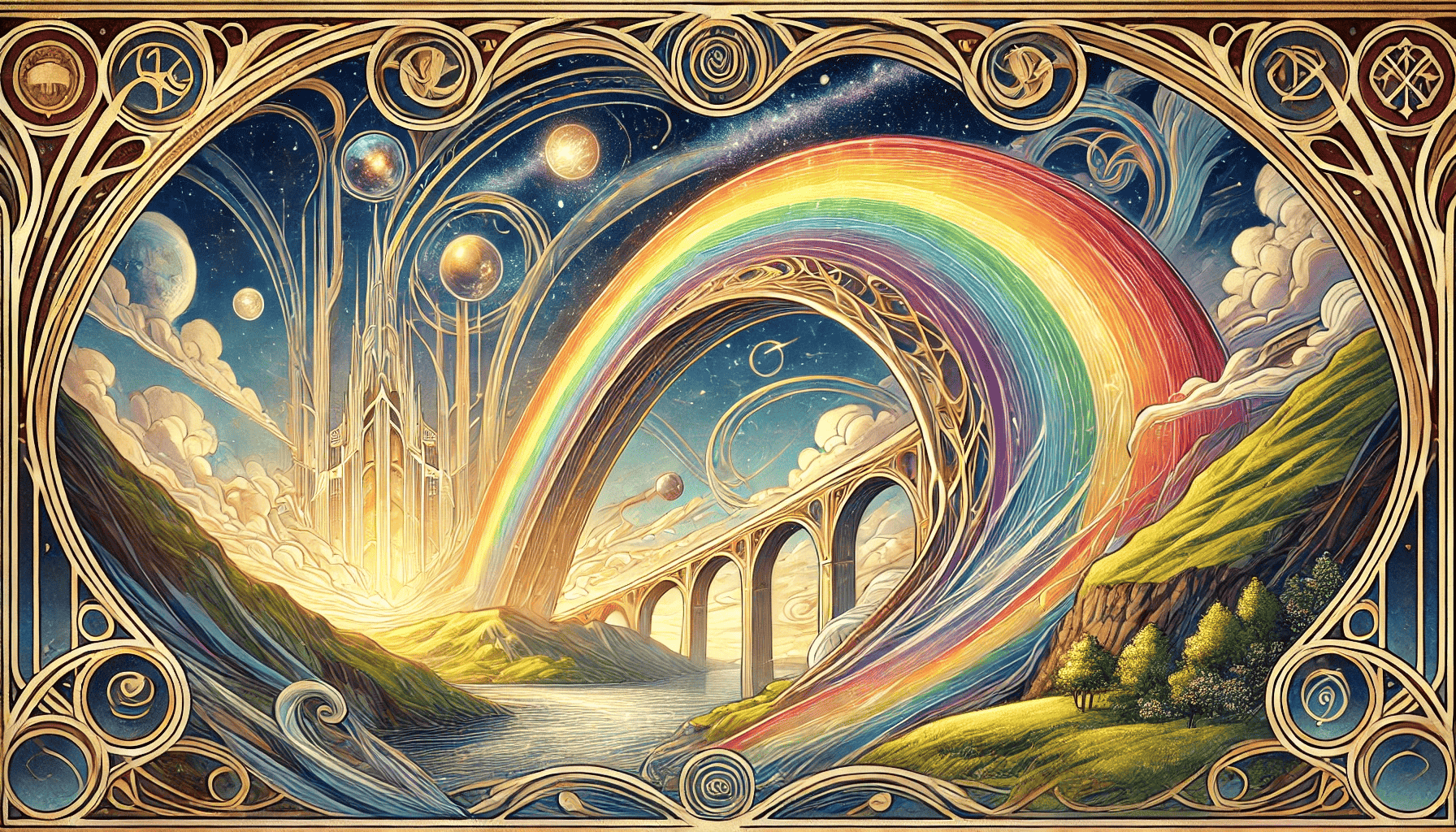 Bifrost: The Rainbow Bridge of Norse Mythology - The Wicked Griffin