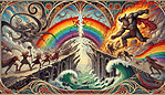 Bifrost: The Rainbow Bridge of Norse Mythology - The Wicked Griffin
