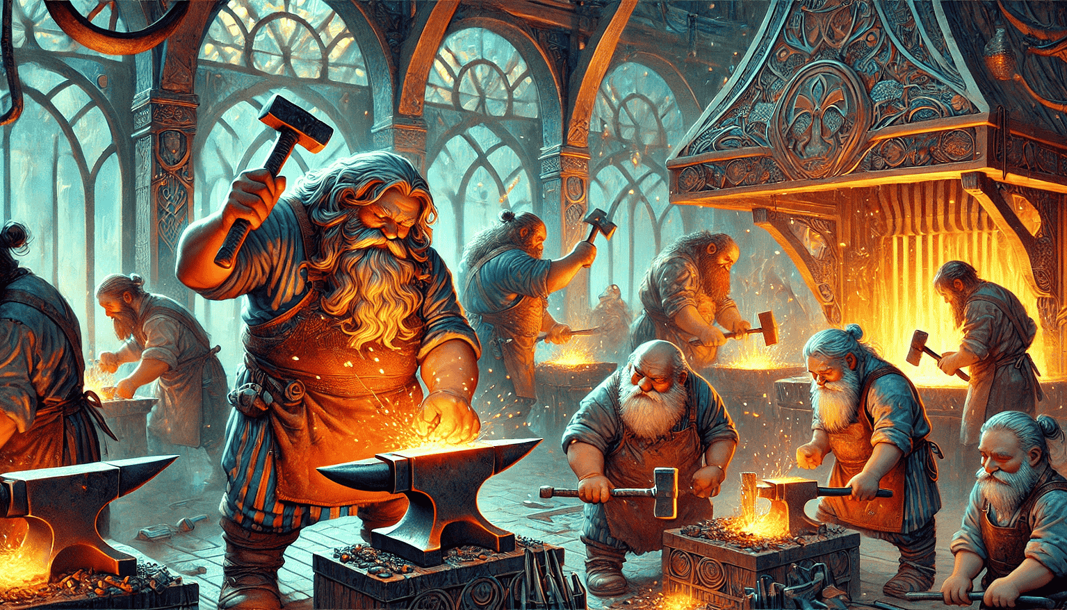 Dwarves of Norse Mythology: Masters of the Forge - The Wicked Griffin