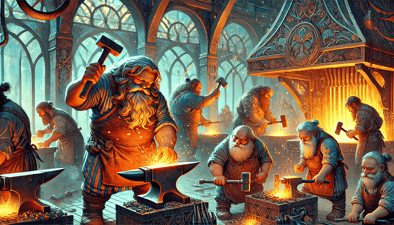 Dwarves of Norse Mythology: Masters of the Forge - The Wicked Griffin