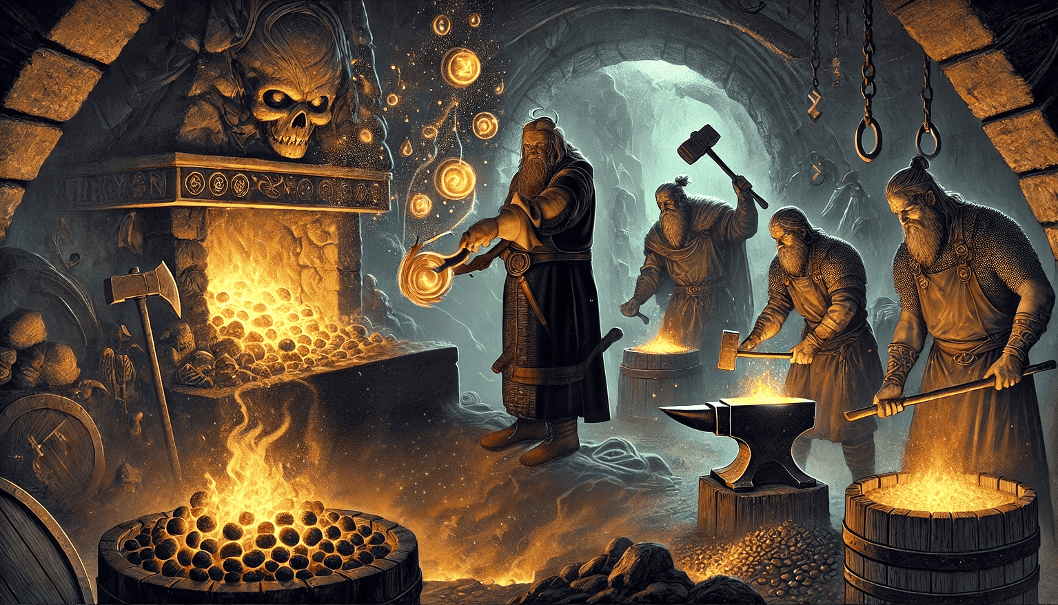 Dwarves of Norse Mythology: Masters of the Forge - The Wicked Griffin