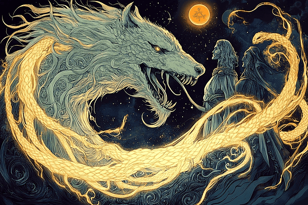 The Binding of Fenrir: How the Great Wolf Was Imprisoned - The Wicked ...
