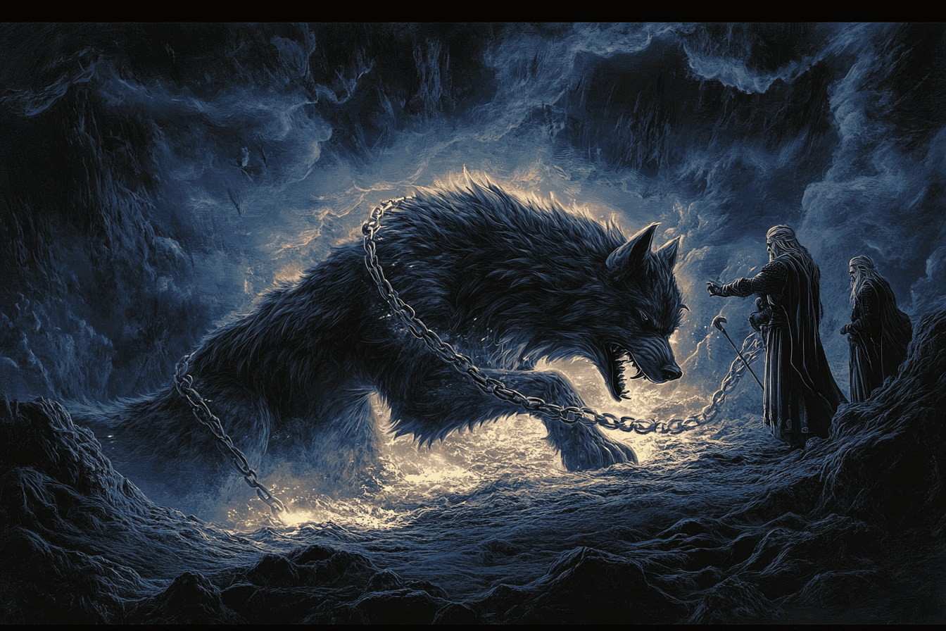 The Binding of Fenrir: How the Great Wolf Was Imprisoned - The Wicked ...