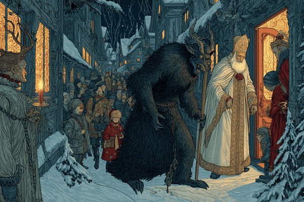 Krampus: The Christmas Devil of German Christmas Folklore - The Wicked ...