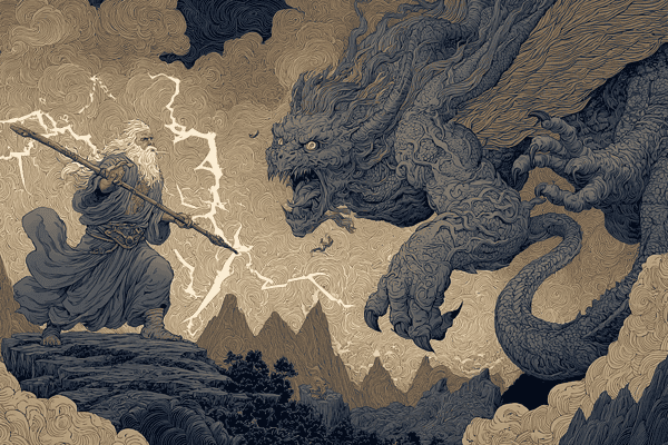 Typhon Greek Mythology: The Monster Who Challenged Zeus - The Wicked ...