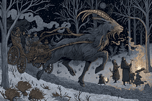 The Yule Goat: A Scandinavian Christmas Goat With Deep Norse Roots ...