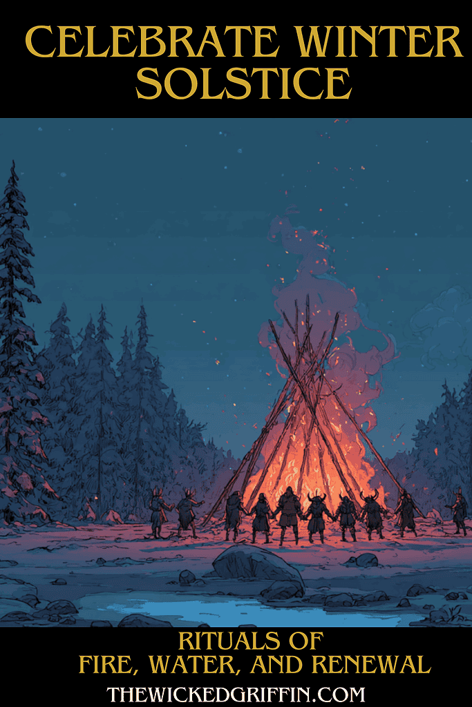 Winter Solstice Celebration: Rituals of Fire, Water, and Renewal in ...