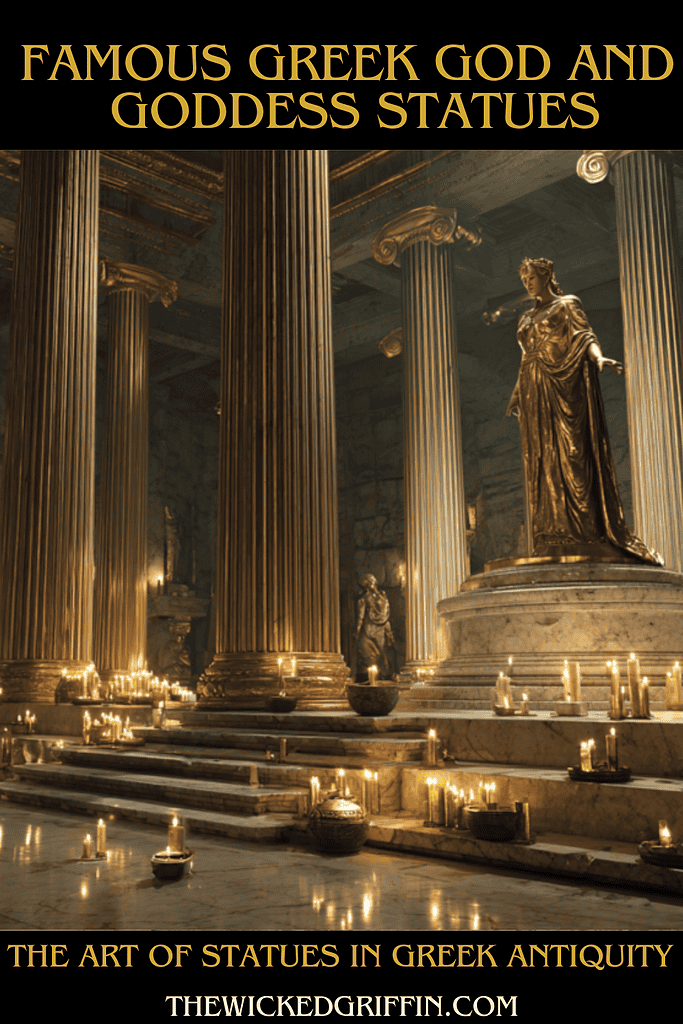 Famous Greek god and goddess statues: the most important statue ...
