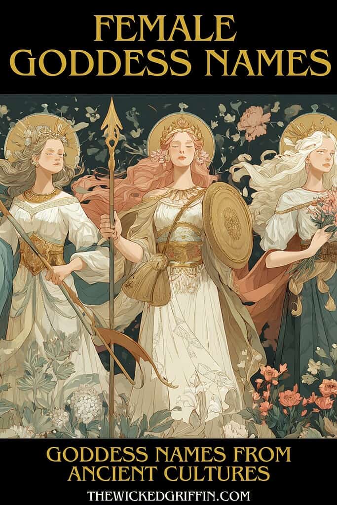 Female Goddess Names: Mythological Goddess Names from Ancient Cultures ...
