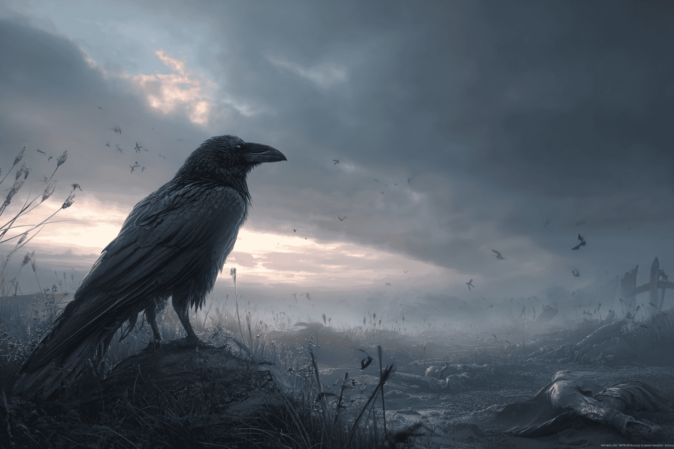 Valravn Mythology: The Raven of the Slain in Danish Folklore - The ...
