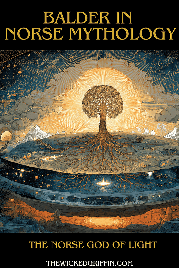 Balder in Norse Mythology: The Death of Baldr, the God of Light, and ...