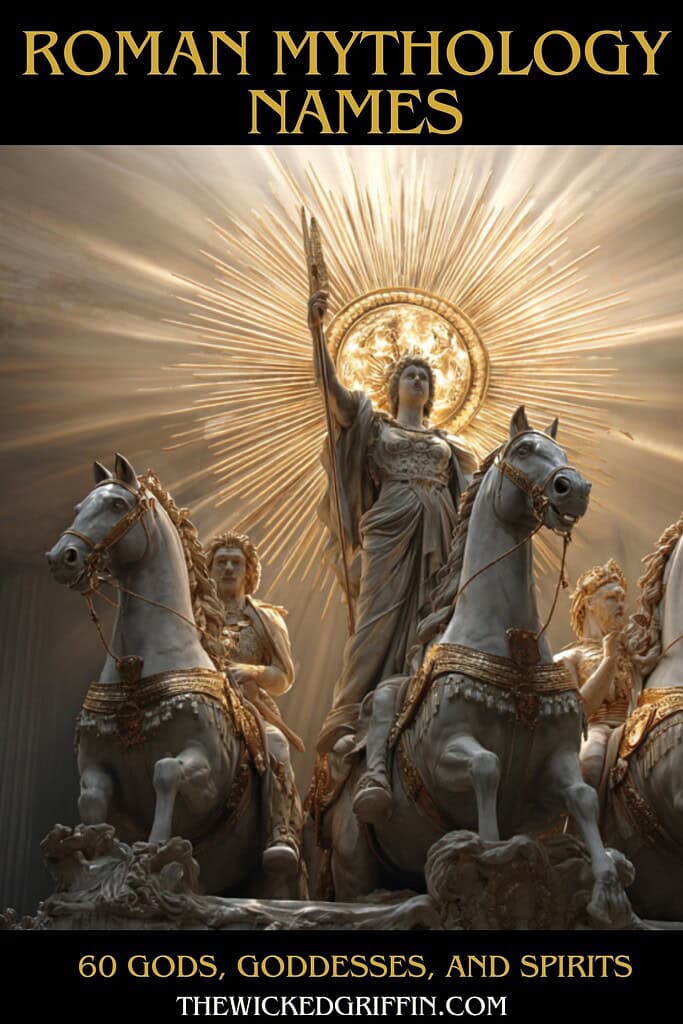 60 Roman Mythology Names and Their Meanings: Gods, Goddesses, and ...